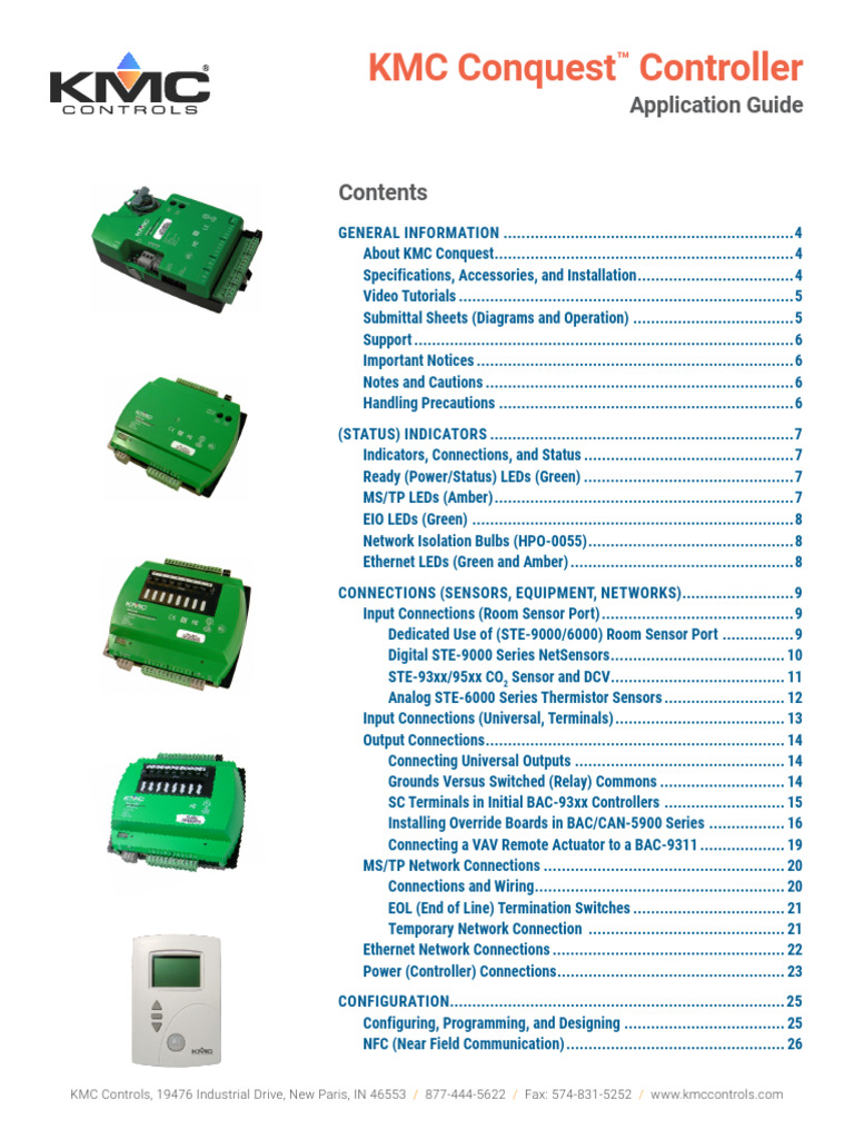 AG_Conquest_Controllers_AG150217Q | PDF | Building Automation | Equipment