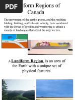 7 Physiographic Regions of Canada Power Point | PDF | Canada | Manitoba