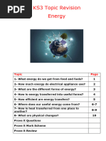 AQA KS3 Activate Science Book 1 | PDF | Watt | Friction