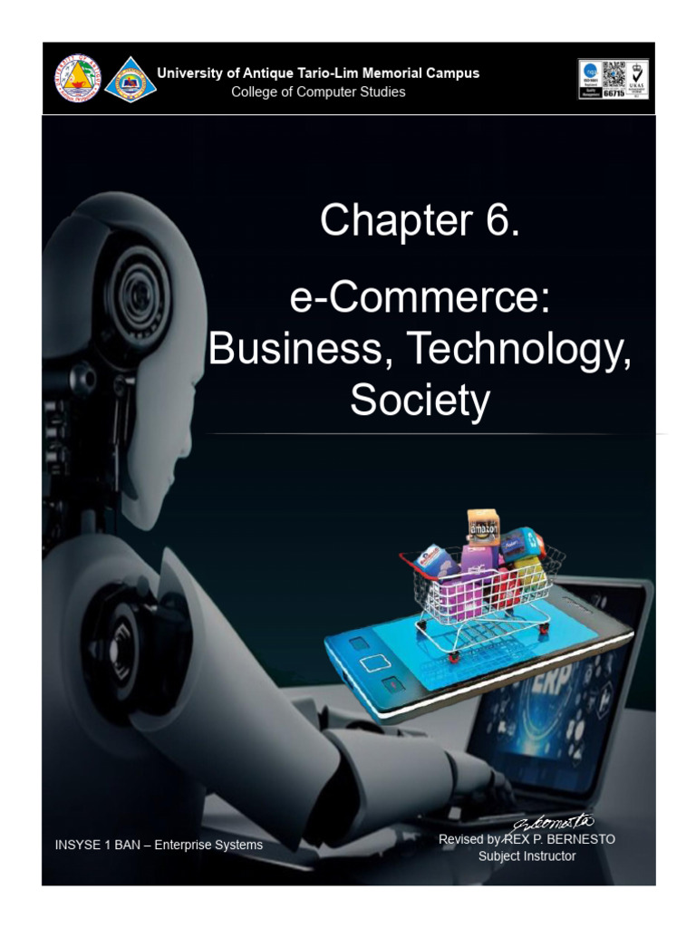 BAN 1 - Chapter 6-Ecommerce | PDF | E Commerce | Internet