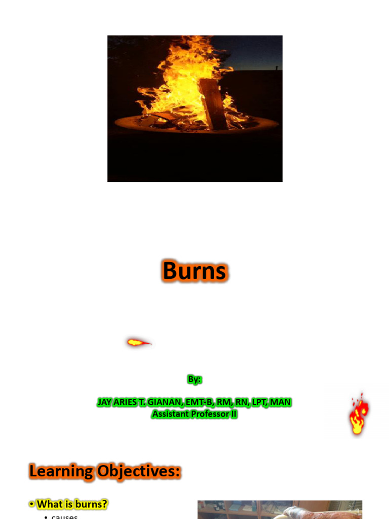 Comprehensive Guide to Burn Management | PDF | Burn | Skin