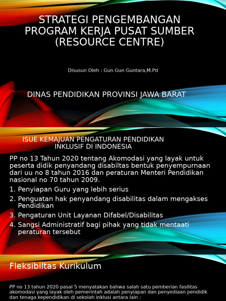 Strategi Pengembangan Program Kerja Pusat Sumber (Resource | PDF