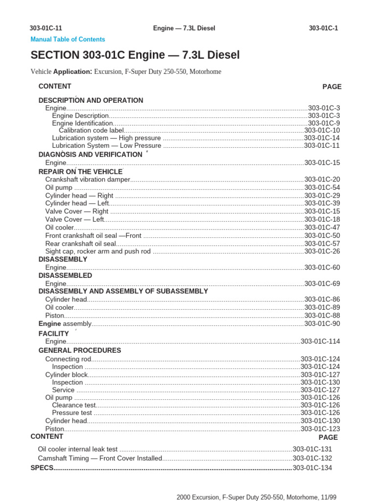 7.3 Diesel | PDF | Electrical Connector | Piston