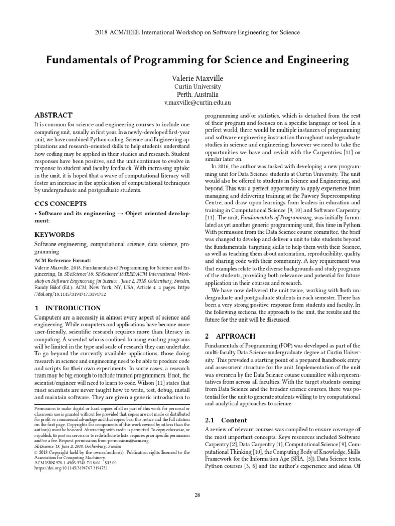 Unit1 - Research Paper | PDF | Computer Programming | Computing