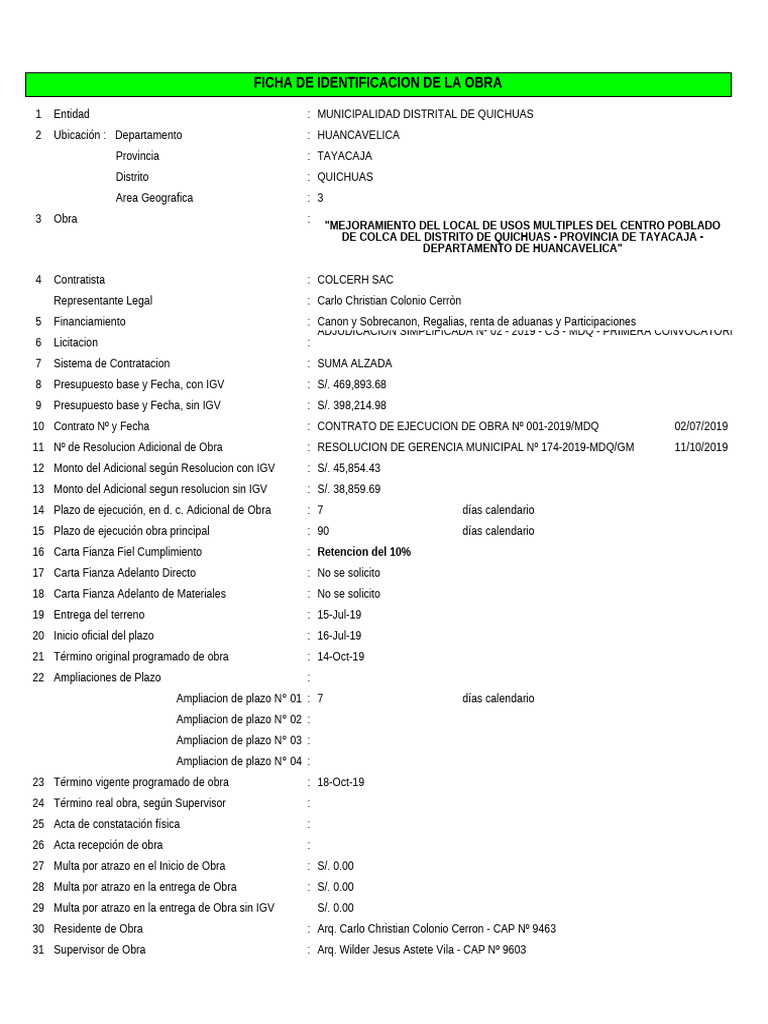 1.1.2.1. MEMORIA DESCRIPTIVA VALORIZADA ADICIONAL | PDF | edificio | Materiales de construcción