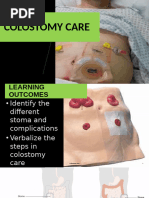 Colostomy Care. Ppt. Final | PDF | Gastroenterology | Medical Specialties