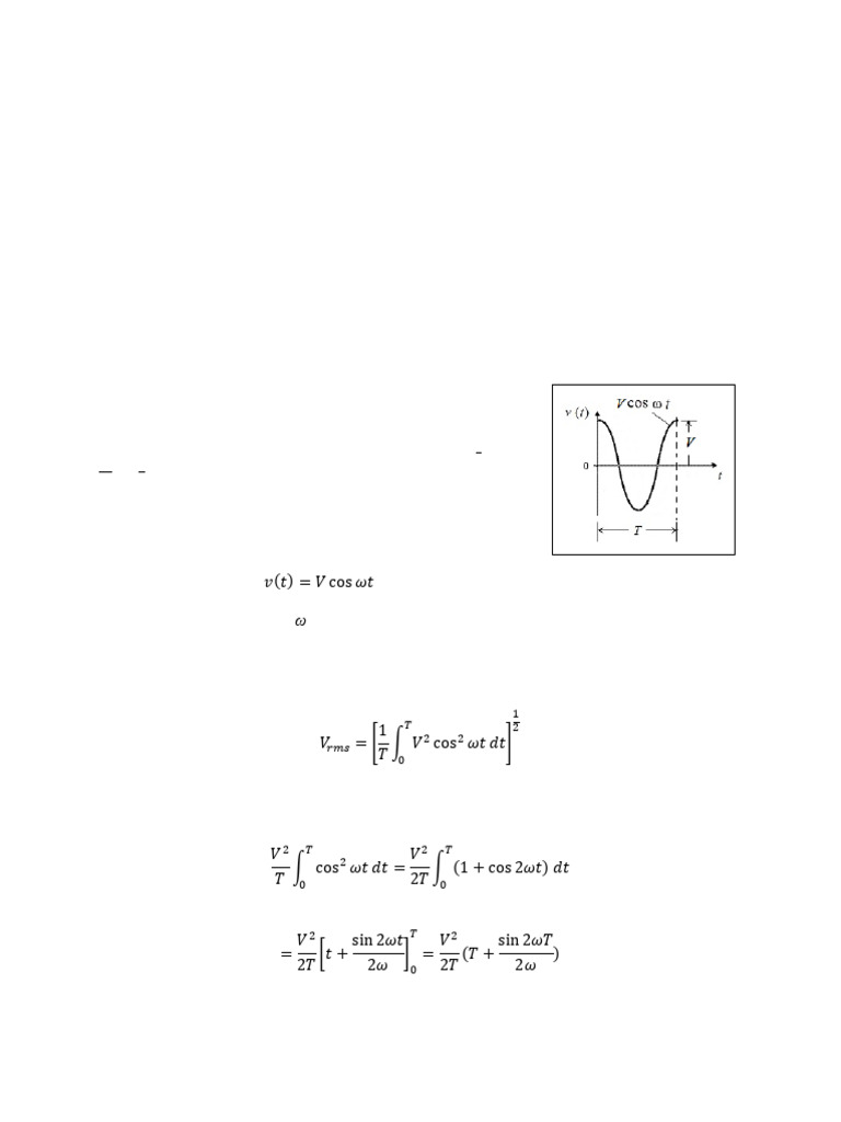 AC Circuit RMS Value Explained | PDF | Root Mean Square | Alternating ...
