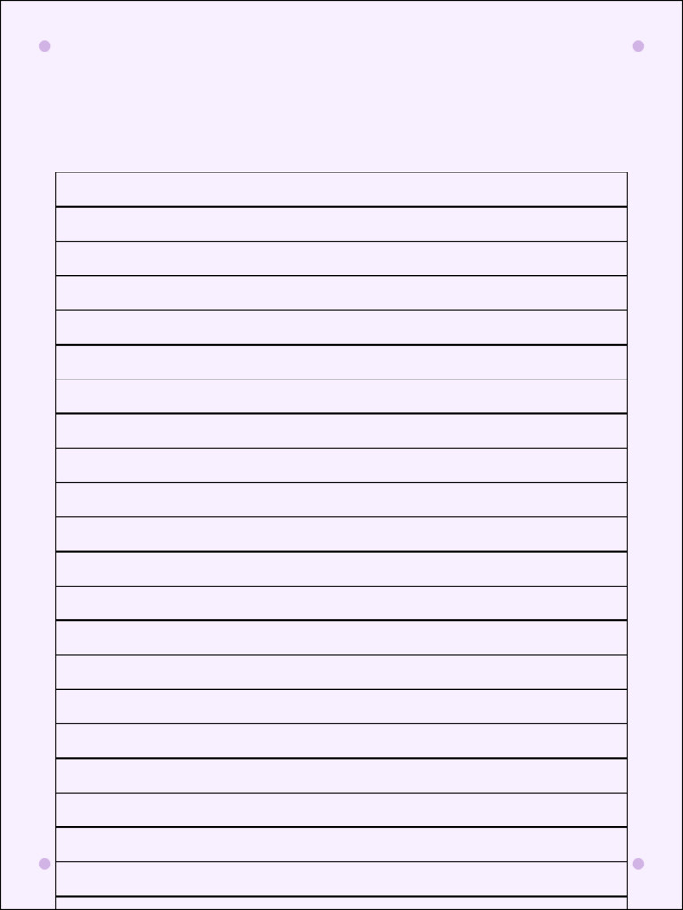 Simple Mood Tracker Template | PDF
