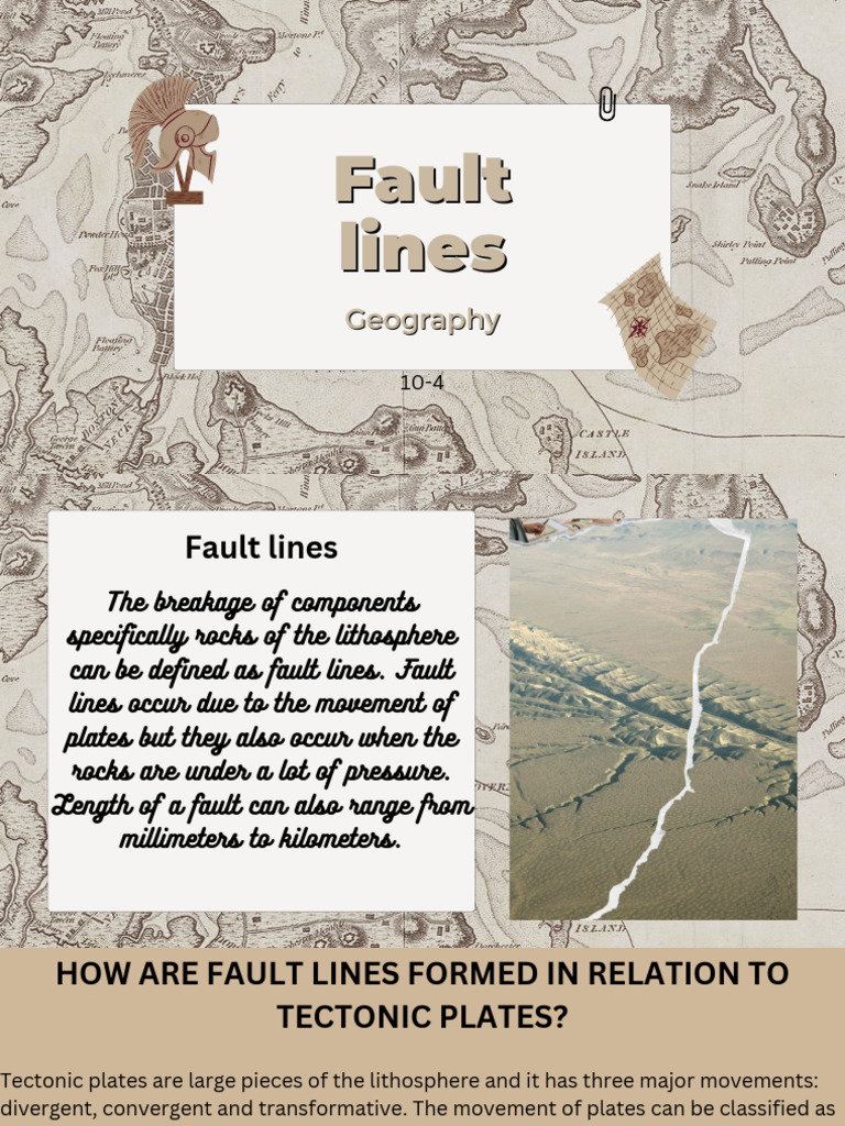 Fault lines | PDF | Fault (Geology) | Plate Tectonics