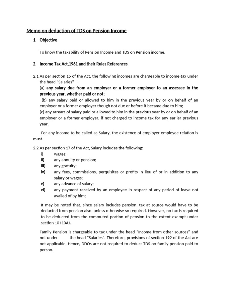 Memo On Section 192 | PDF | Income Tax | Income Tax In The United States