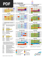 UT Academic Calendar 2025-26 | PDF | Academic Term | Educational ...