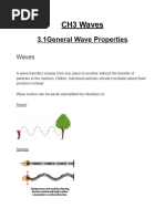 Waves Revision Notes (IGCSE PHYSICS) | PDF | Waves | Refraction