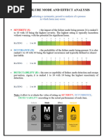 FMEA-Rating Chart | PDF | Safety | Business