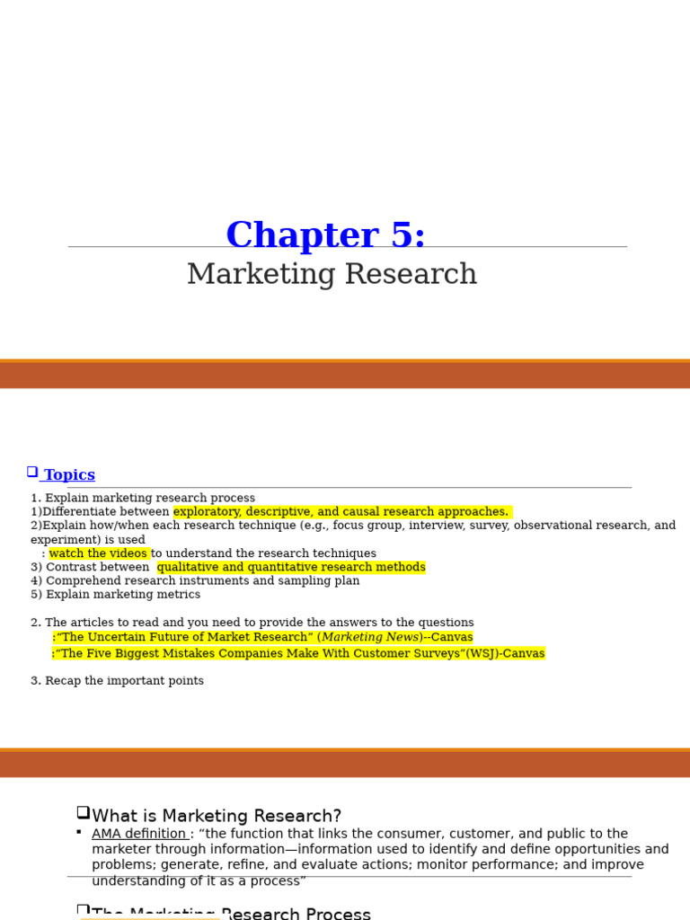 FOMChapter 5(S) | PDF | Quantitative Research | Survey Methodology
