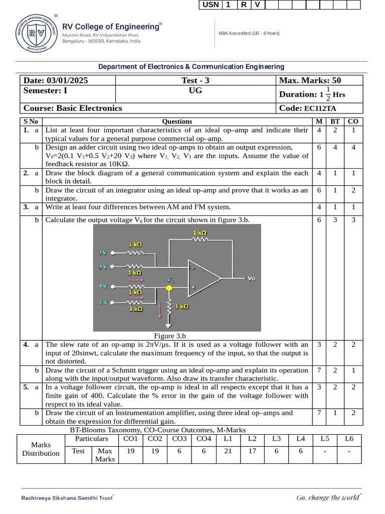Basic Electronics 1 | PDF | Operational Amplifier | Amplifier