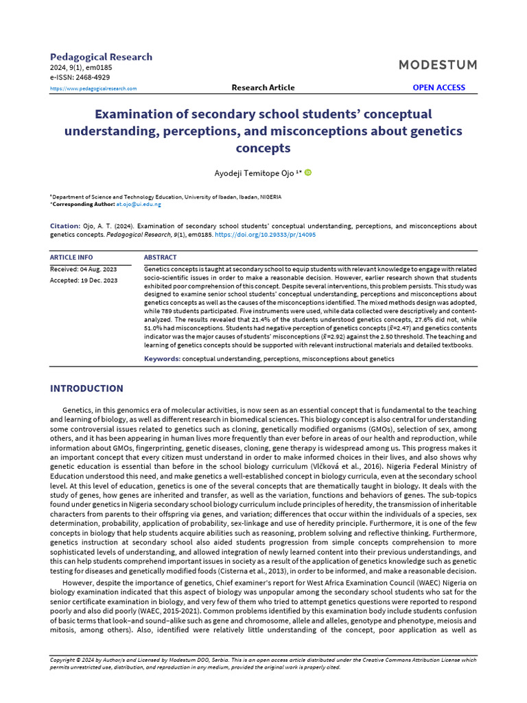 EJ1415793 | PDF | Gene | Concept