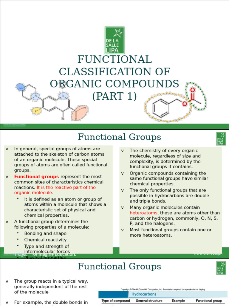 4-Functional-Groups-Part-1 | PDF | Functional Group | Organic Chemistry