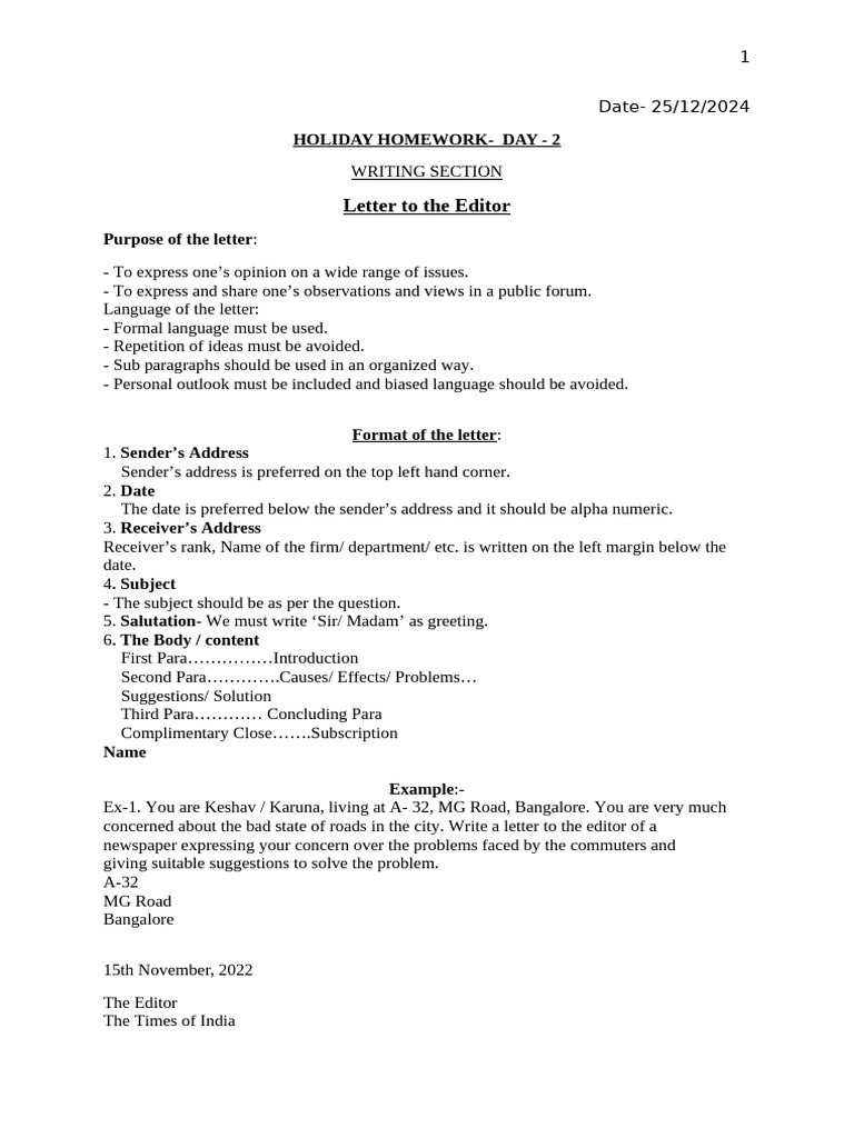 HW - Day-2 - 25-12-2024 | PDF