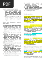 Research Diary Template | PDF