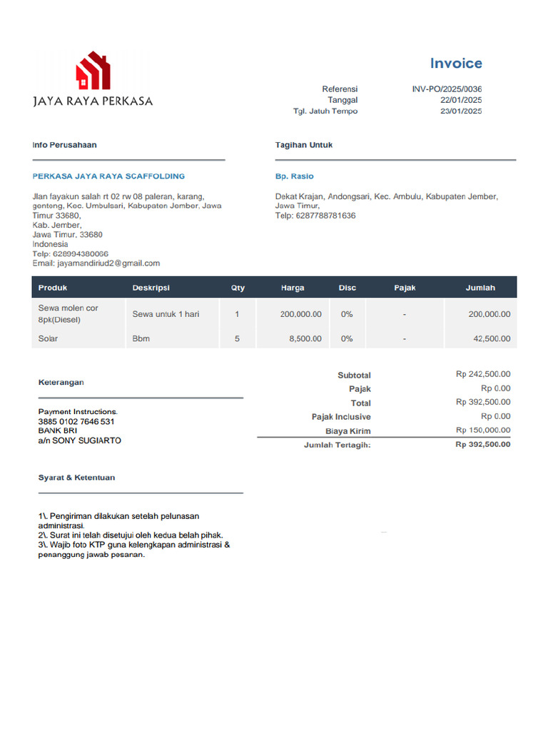 INV_SAL_INV-PO_2025_0036 | PDF