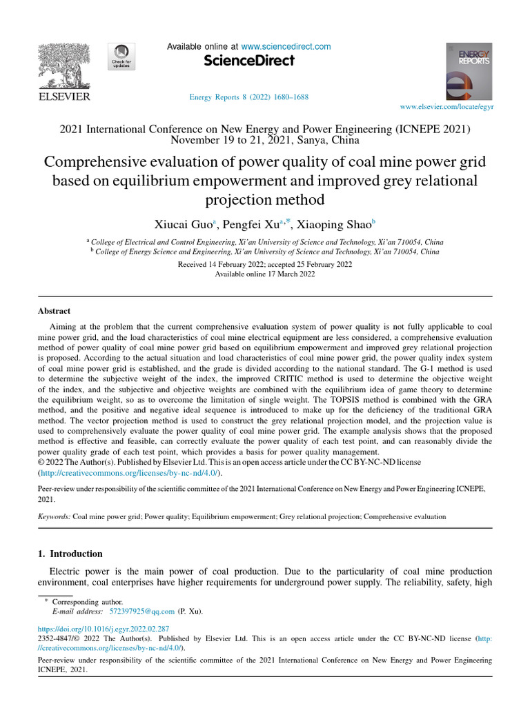 Coal Mine Power Grid | PDF | Electric Power Transmission | Electrical Grid