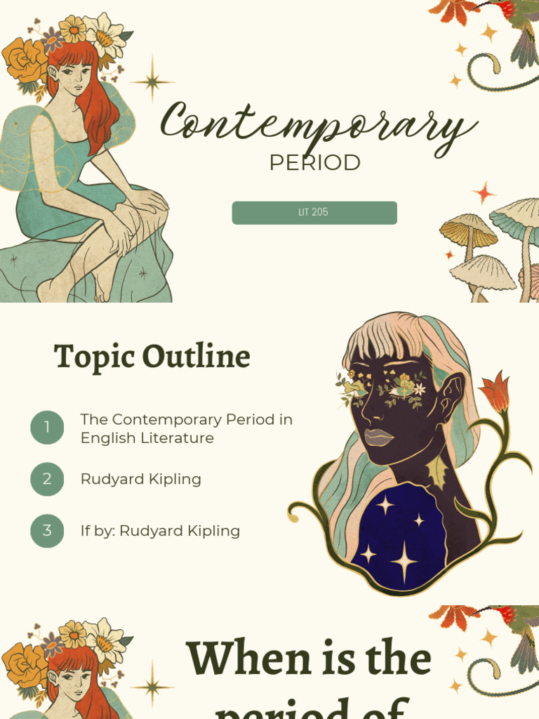Overview of Contemporary Literature | PDF | Modernism
