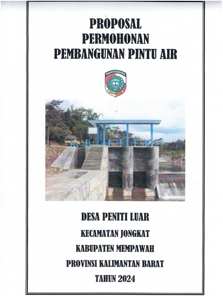 Proposal P3A Desa Peniti Luar | PDF