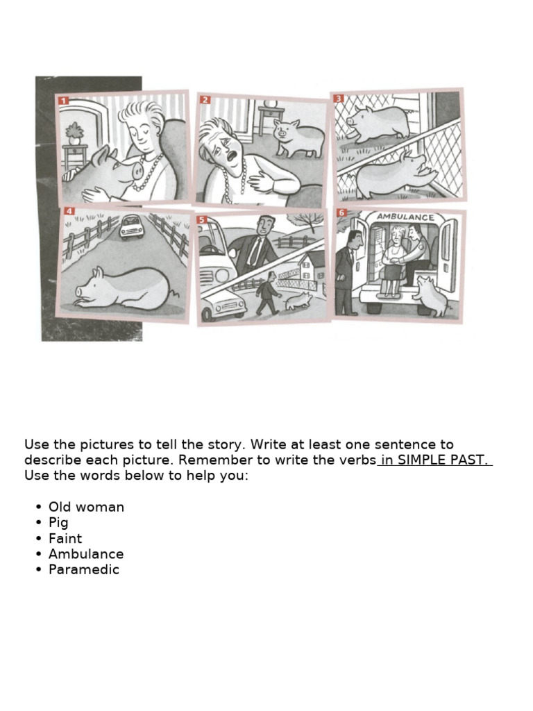 Storytelling Activity - Simple Past | PDF