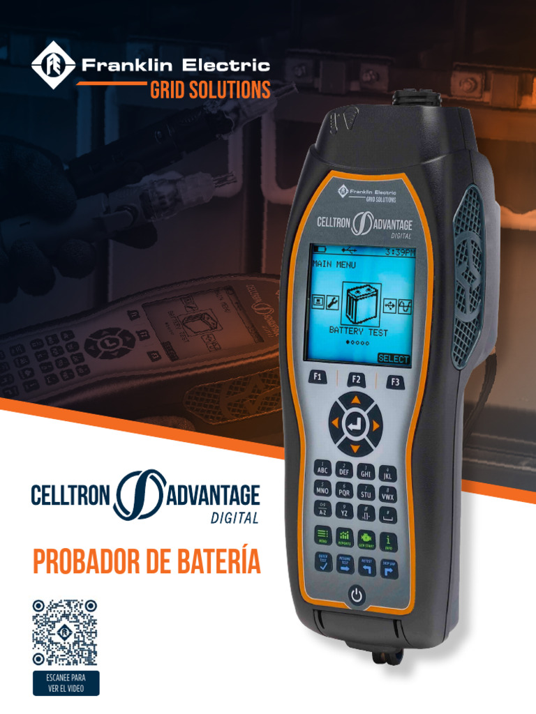 FEGRID-0030SP CELLTRON Advantage Digital Battery Tester Brochure ...