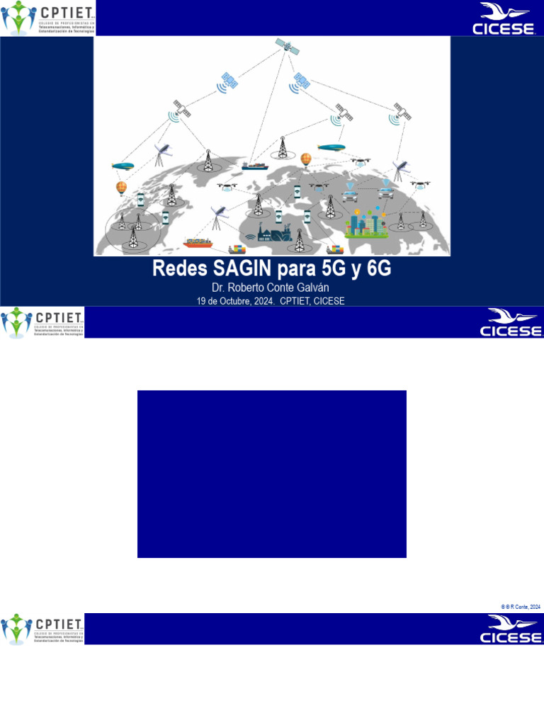 Redes SAGIN - 1a Parte (19Oct24) | PDF | 4 G | Lte (Telecomunicaciones)
