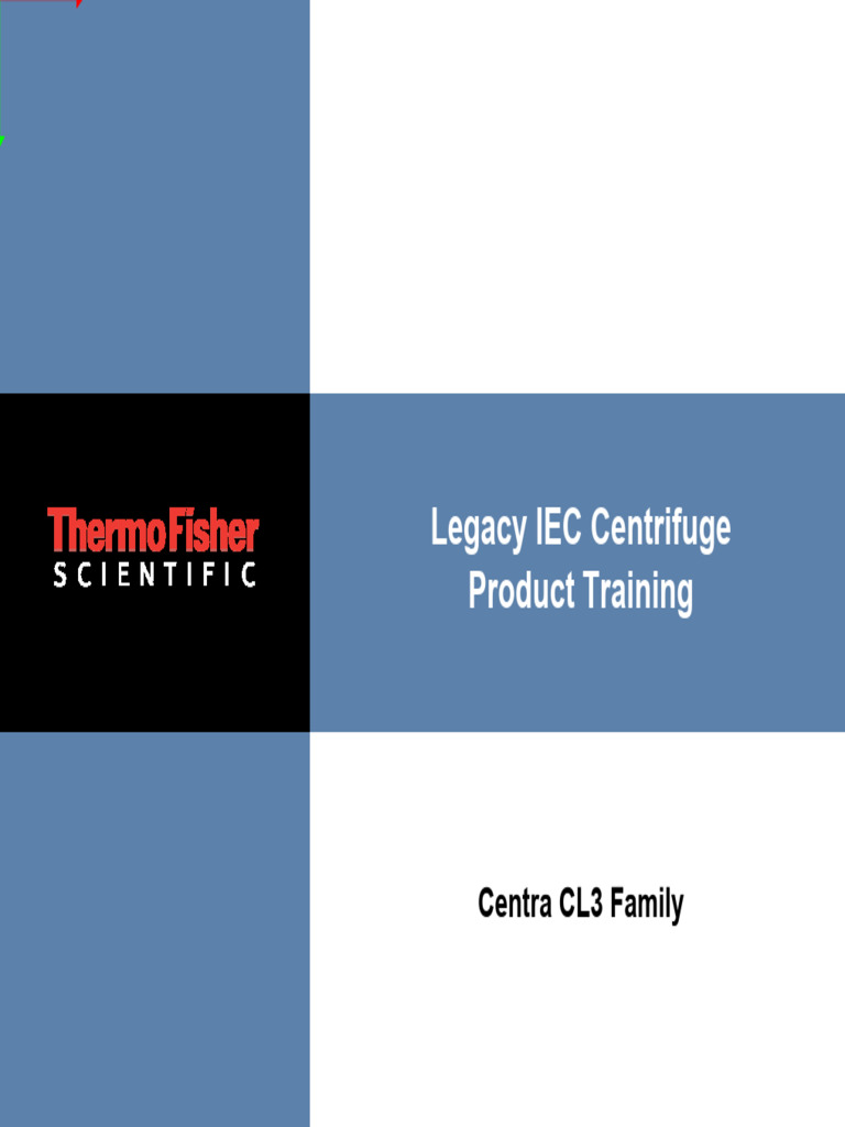 09 Centrifuge Centra CL3 Family (2) | PDF | Voltage | Printed Circuit Board