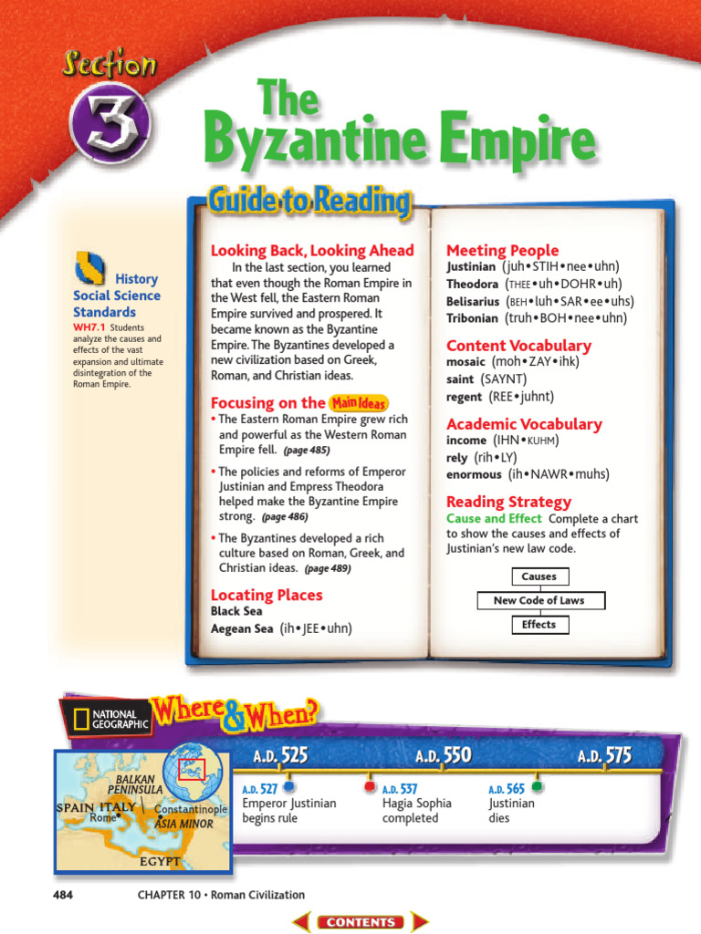 The Byzantine Empire | PDF | Byzantine Empire | Justinian I