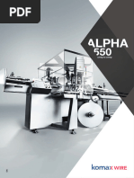 Komax Alpha 355 en | PDF | Wire | Manufactured Goods