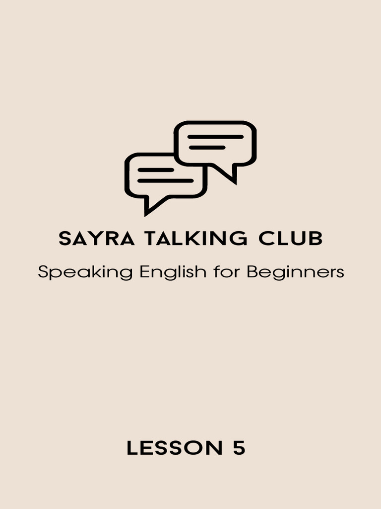 Lesson 5 | PDF