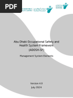 OSHAD SF System Framework | PDF | Occupational Safety And Health | Risk ...