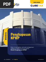 Buku Manual Coretax 2024 - Seri SPT Masa Unifikasi | PDF