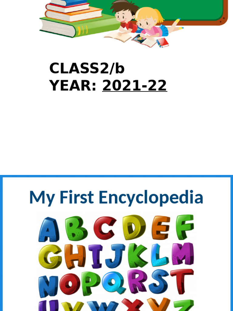 Grade 2 Encyclopedia (Dictionary) | PDF