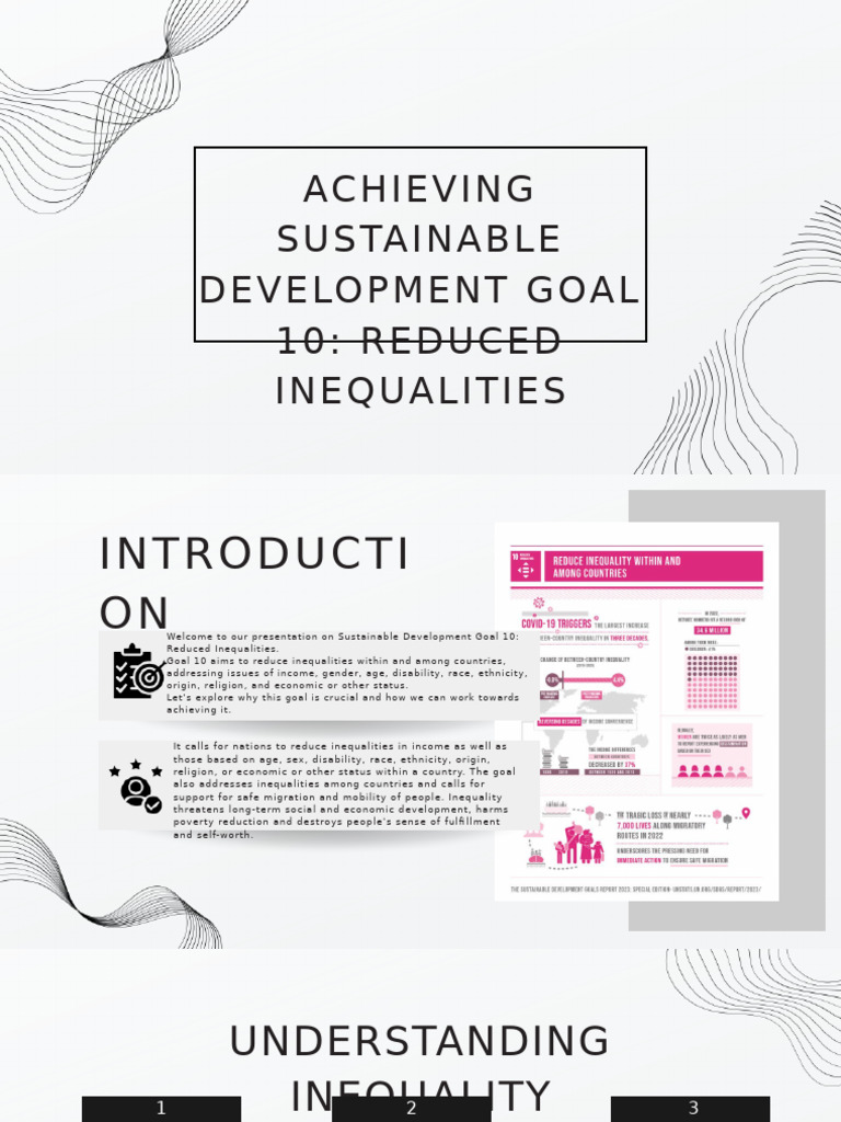 Reducing Inequalities for Sustainable Development | PDF | Poverty ...