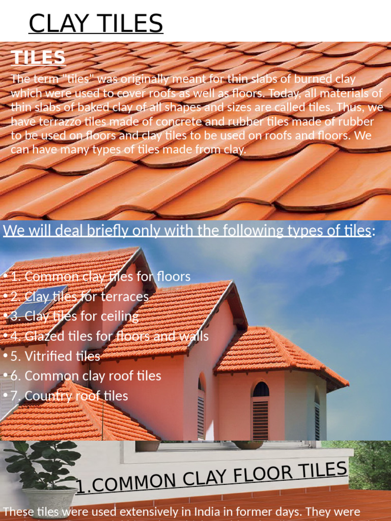 Clay Tiles | PDF | Tile | Ceramics