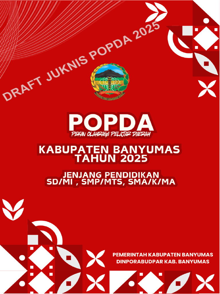 Juknis POPDA Banyumas 2025 | PDF