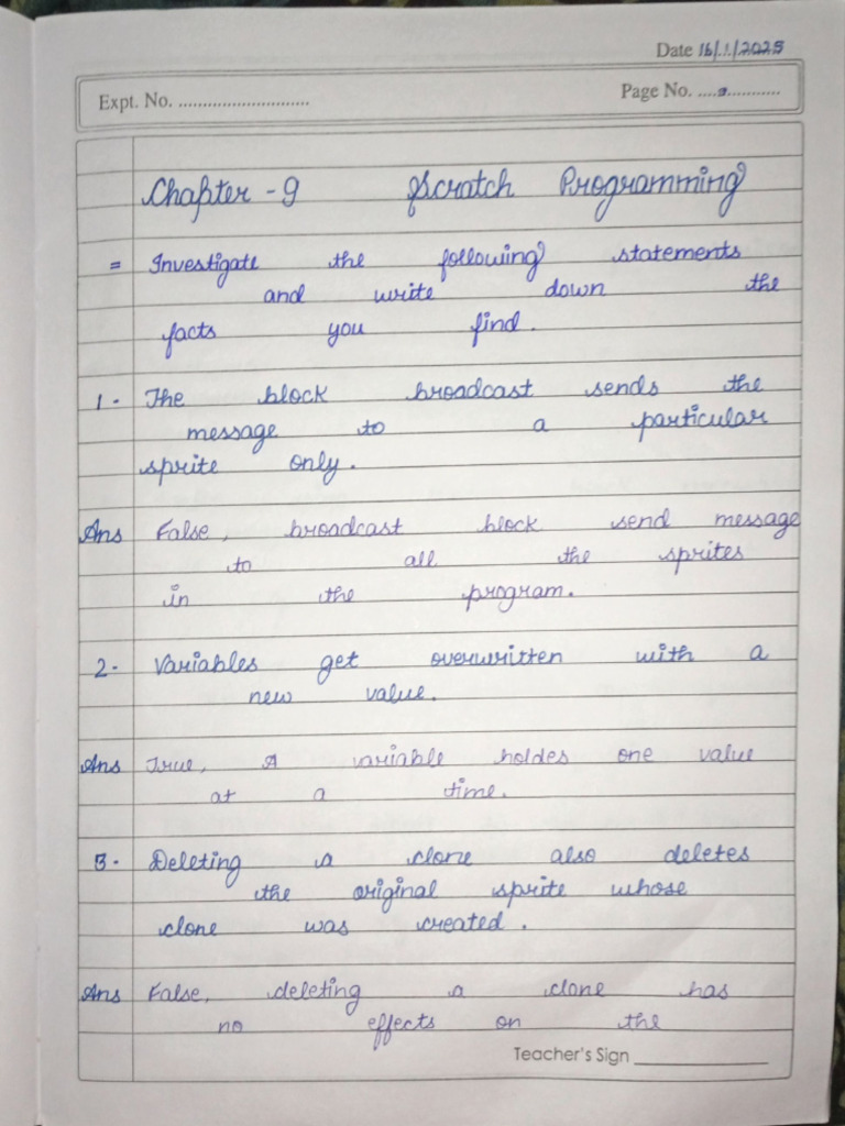 Chapter 9 Computer Copy Work | PDF