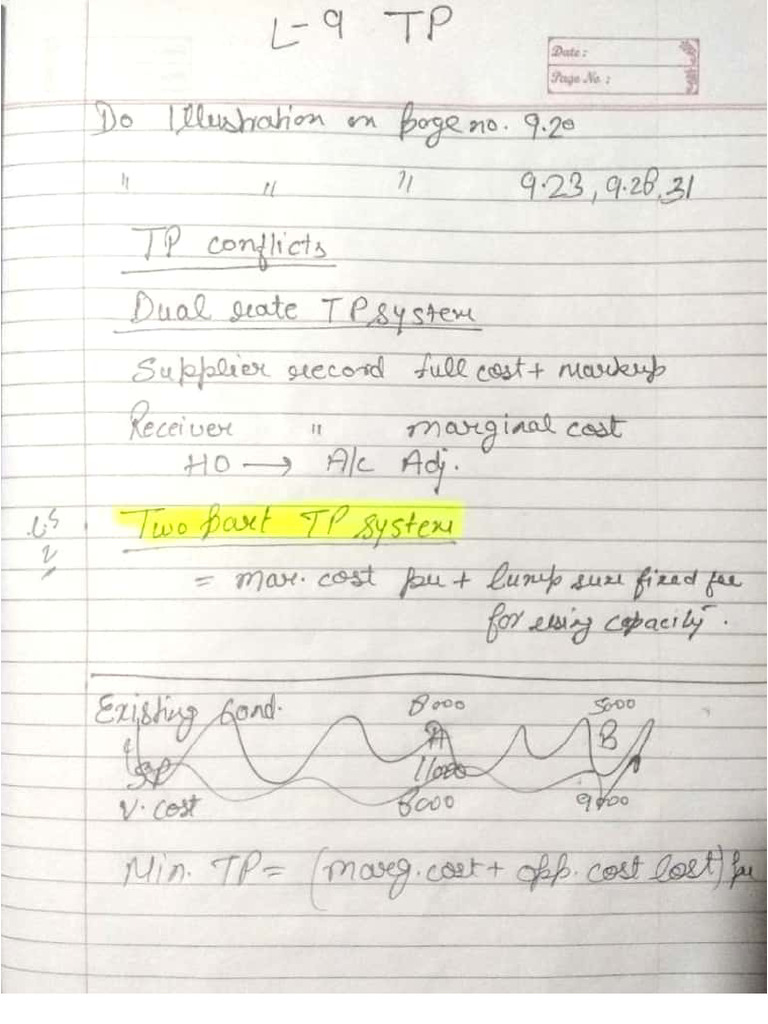 SCM PE Summary Notes | PDF