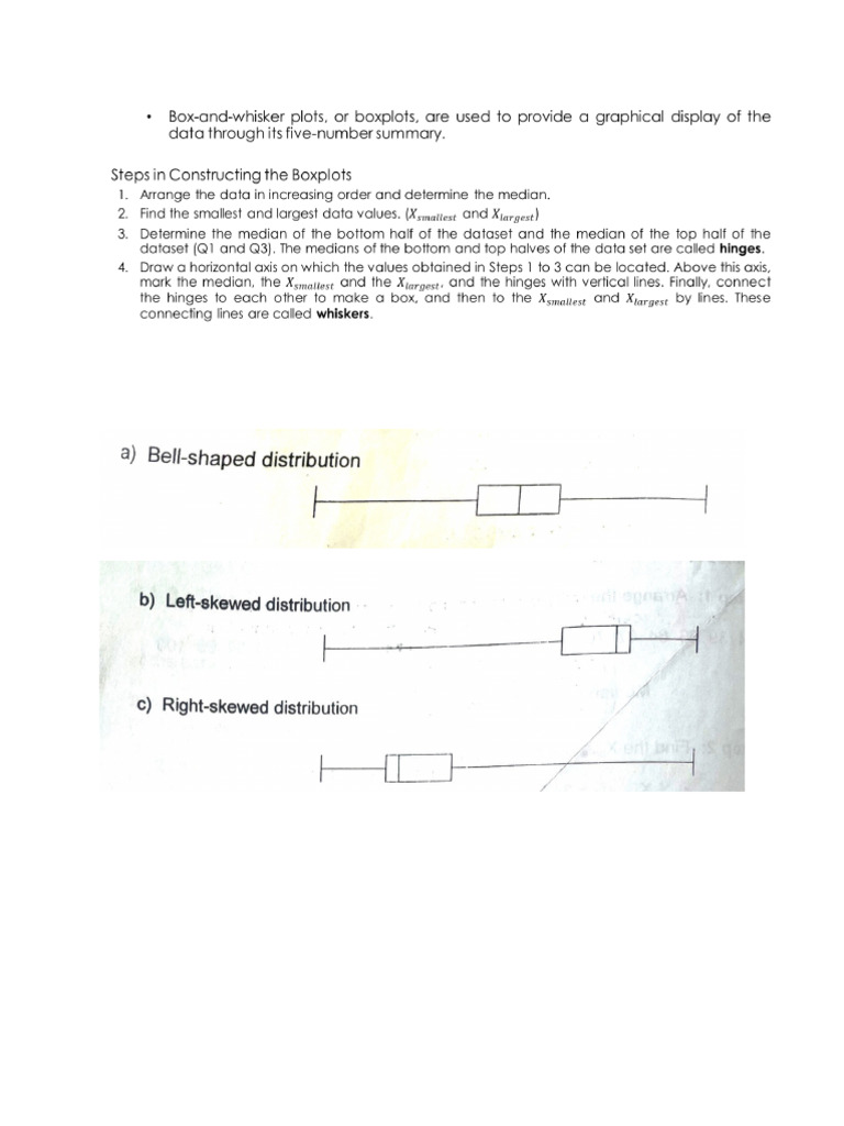 Box Plots | PDF