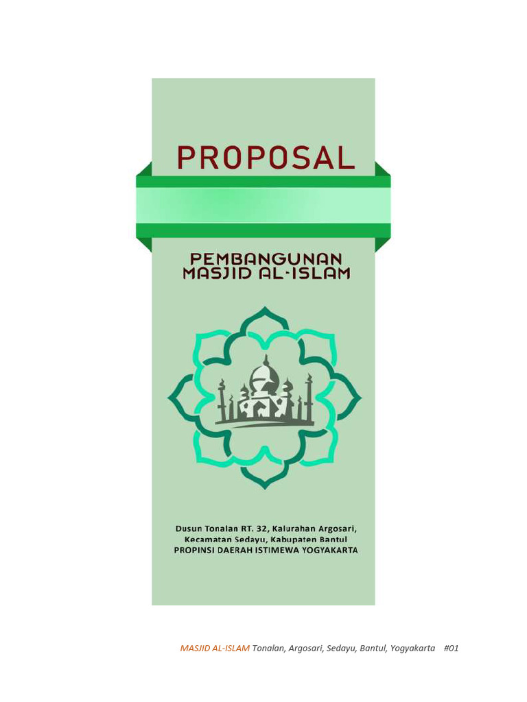 E-Proposal Mushola Al Islam | PDF