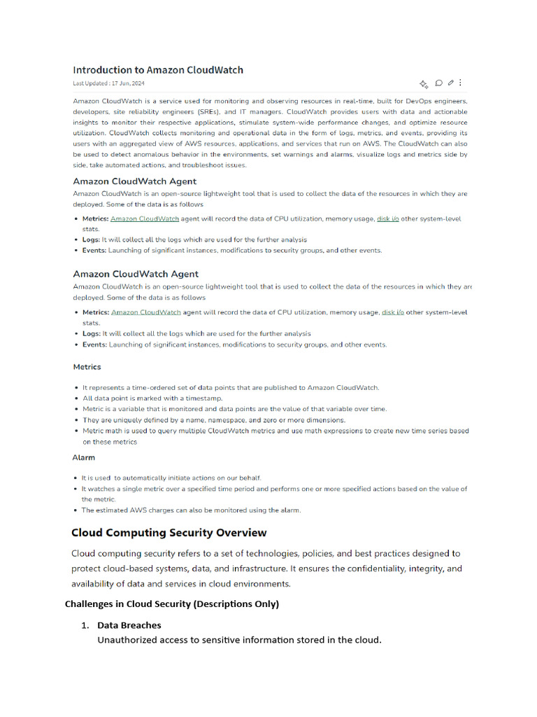 Challenges in Cloud Security | PDF | Cloud Computing | Virtual Machine