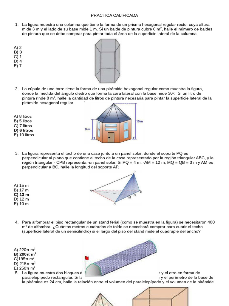 Practica 7 - Geometría | PDF