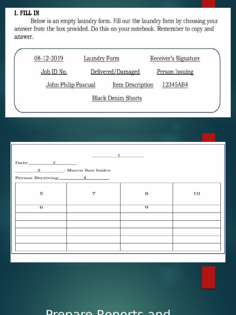 Reports and Endorsement | PDF