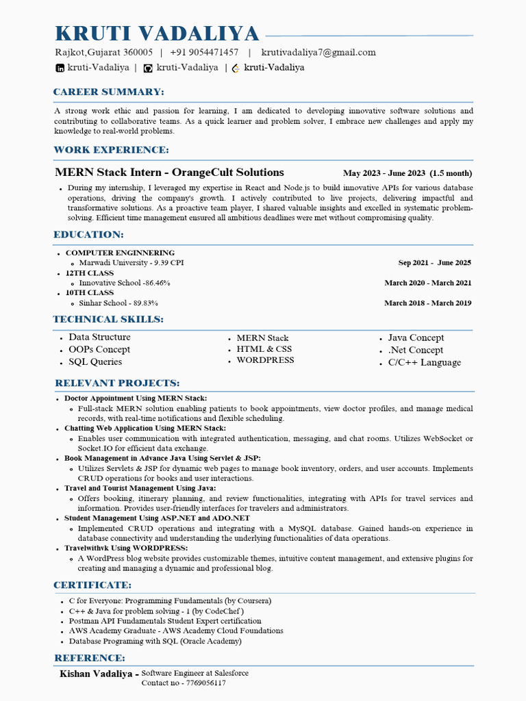 --Kruti Vadaliya-- | PDF | Databases | Java (Programming Language)