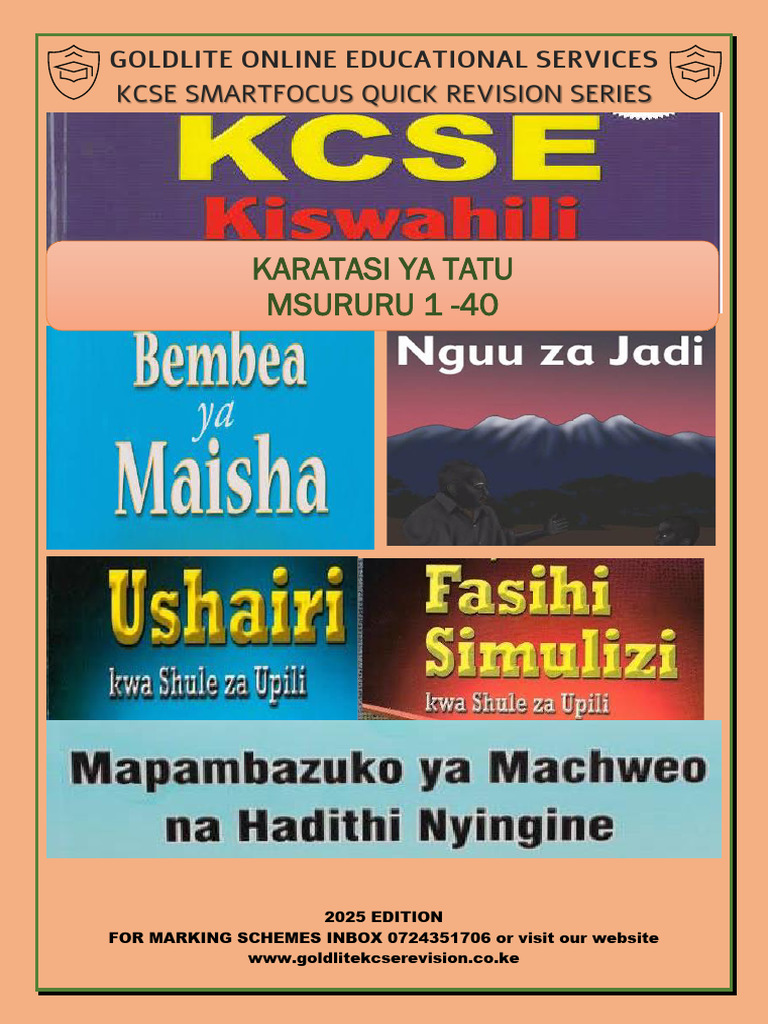 Kis Pp3 Quick Revision Series 2025 - 250129 - 082649 | PDF