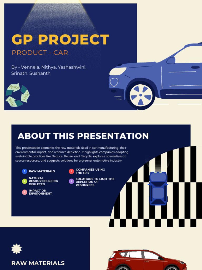 GP Project-Car | PDF | Recycling | Resource Depletion
